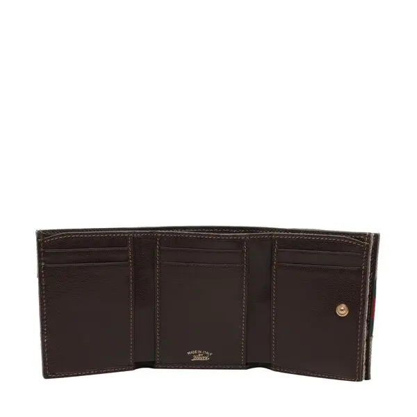 Gucci Web Bi-fold Wallet