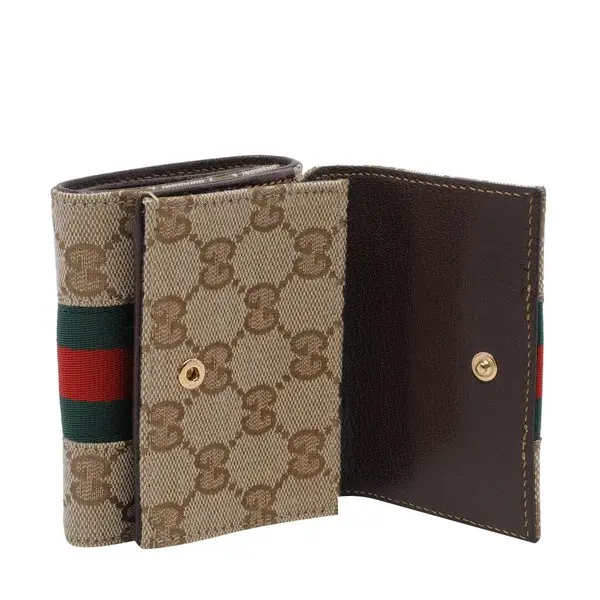 Gucci Web Bi-fold Wallet