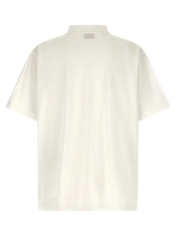 Balenciaga Laurel Classic' Polo Shirt - White
