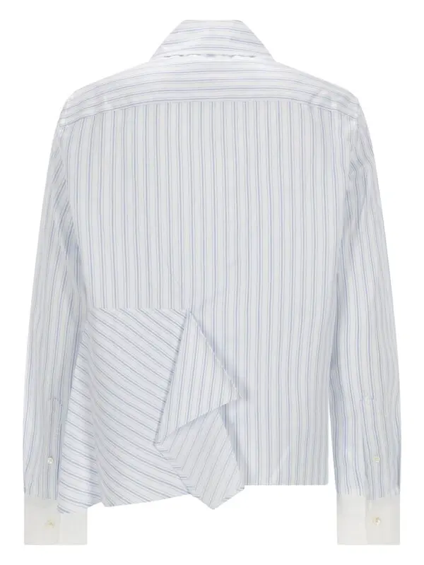 JW Anderson Asymmetrical Draped Shirt - Multicolor