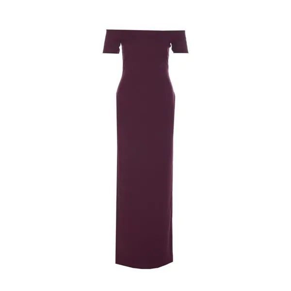 Solace London Nile Maxi Dress - Red