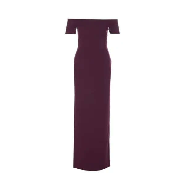 Solace London Nile Maxi Dress - Red