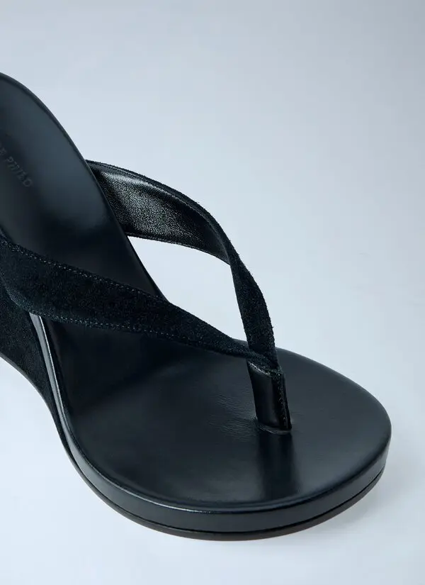 Phoebe Philo Round Wedge Sandals