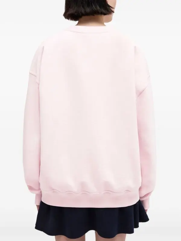 GANNI Puddle Organic Cotton Sweater