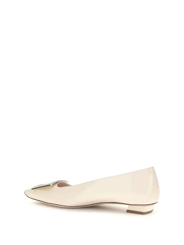 ROGER VIVIER Patent Leather Belle Vivier Ballerinas - Multicolor