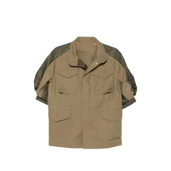 Sacai Paneled Military Jacket - Green