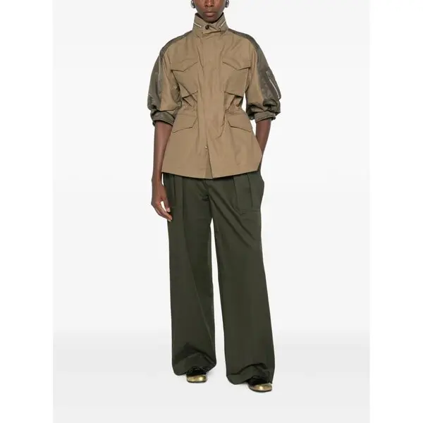 Sacai Paneled Military Jacket