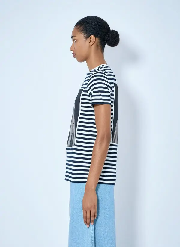 Max Mara Striped Graphic T-shirt
