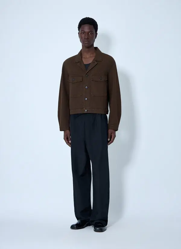 LEMAIRE Drawstring Wide-leg Trousers