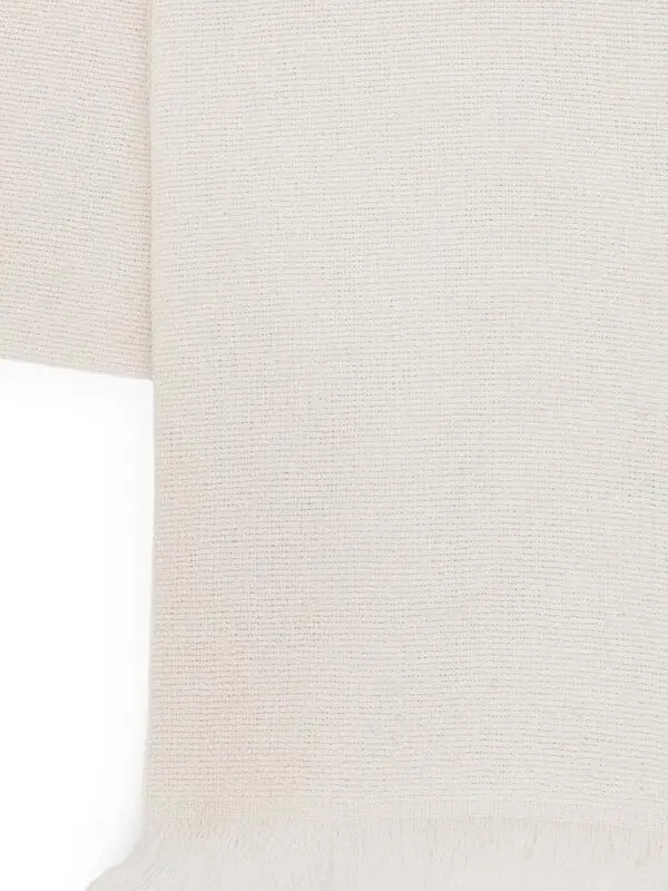 Brunello Cucinelli Cashmere And Silk Scarf With Sequins
