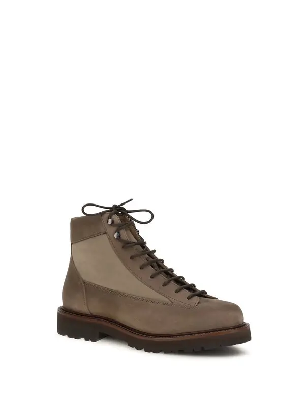 Brunello Cucinelli Lace-up Ankle Boots