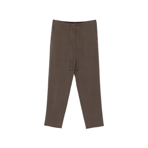 Giorgio Armani Grey Trousers Straight Trousers