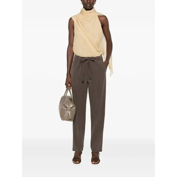 Giorgio Armani Grey Trousers Straight Trousers