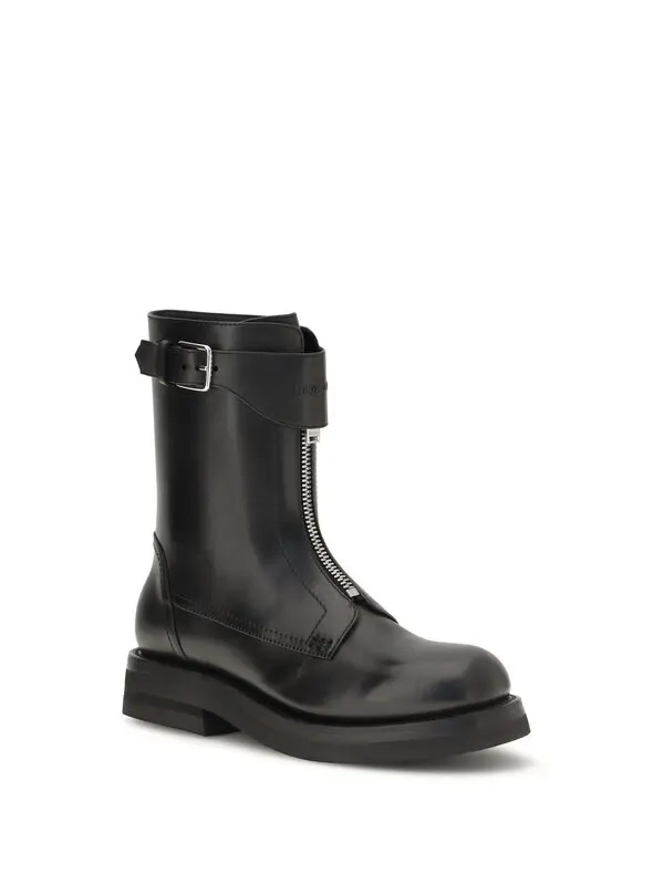 Alexander McQueen Leather Boots