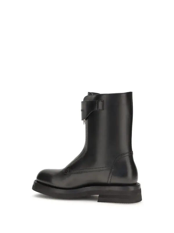 Alexander McQueen Leather Boots