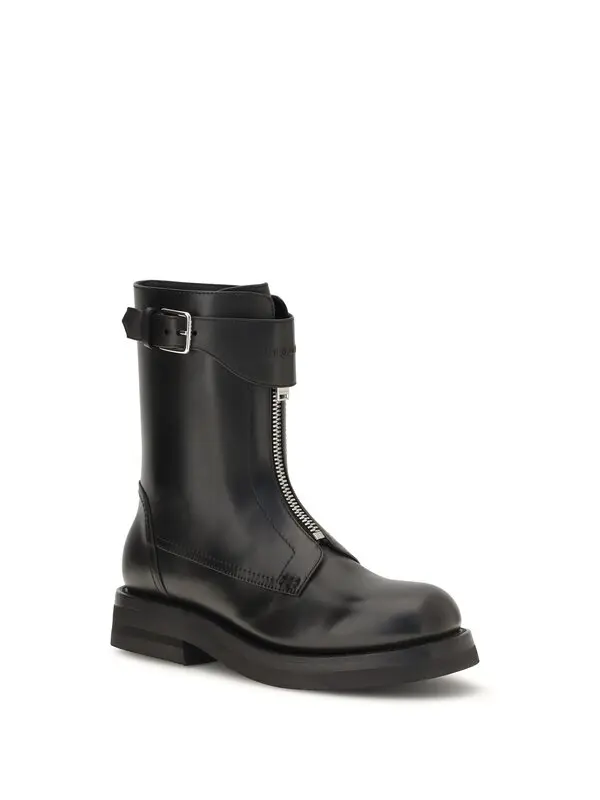 Alexander McQueen Leather Boots