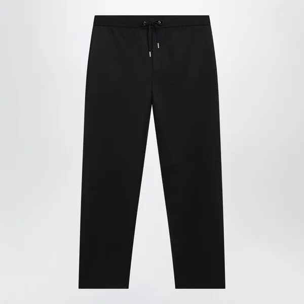 Moncler Jogger Trousers With Logo Patch