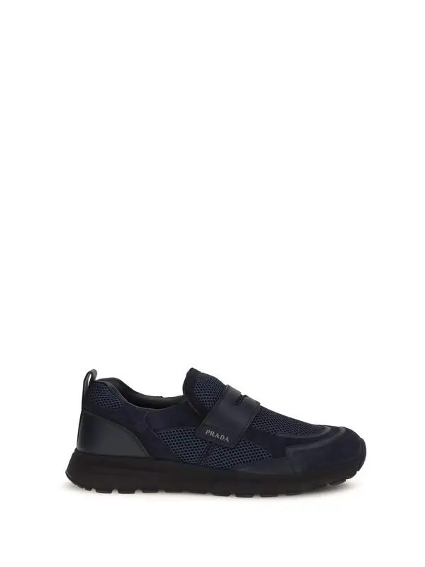 Prada Sport Mesh Loafers - Blue