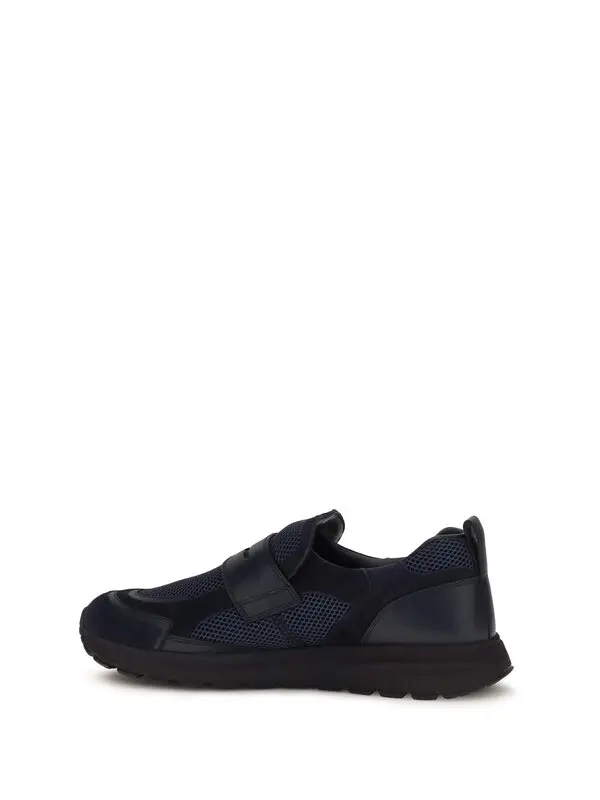 Prada Mesh Loafers - Blue