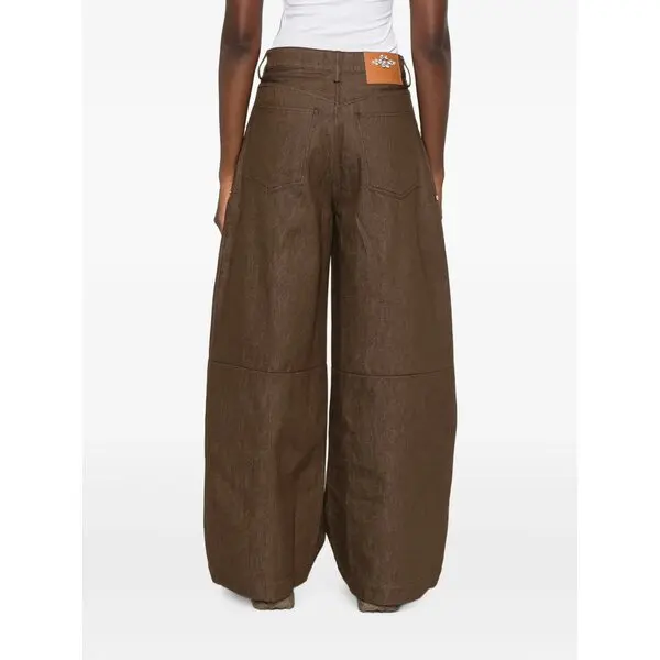 Simone Rocha Denim Wide-leg Jeans