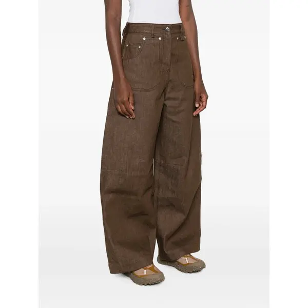 Simone Rocha Denim Wide-leg Jeans