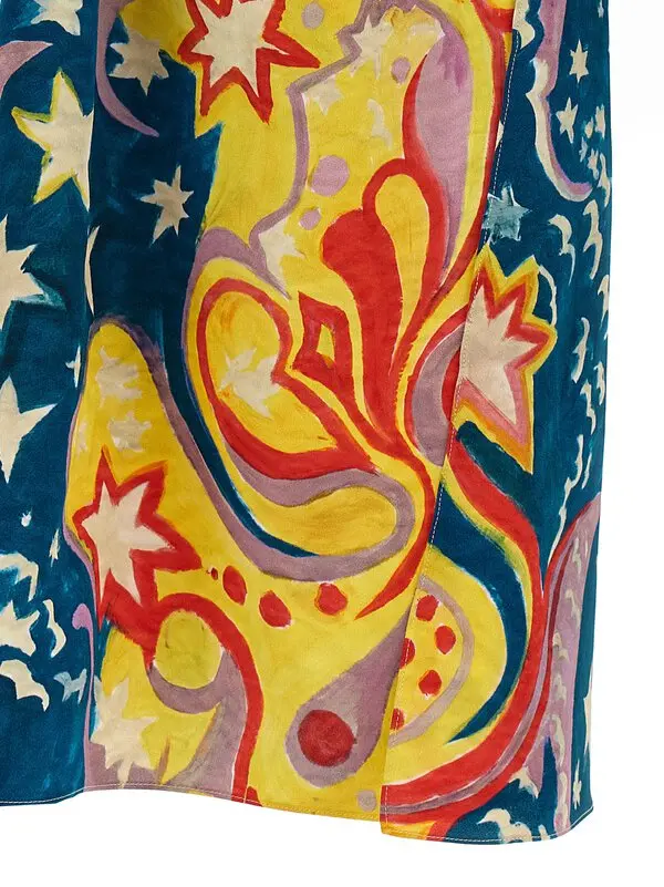 Marni No Vacancy Inn Long Dress - Multicolor