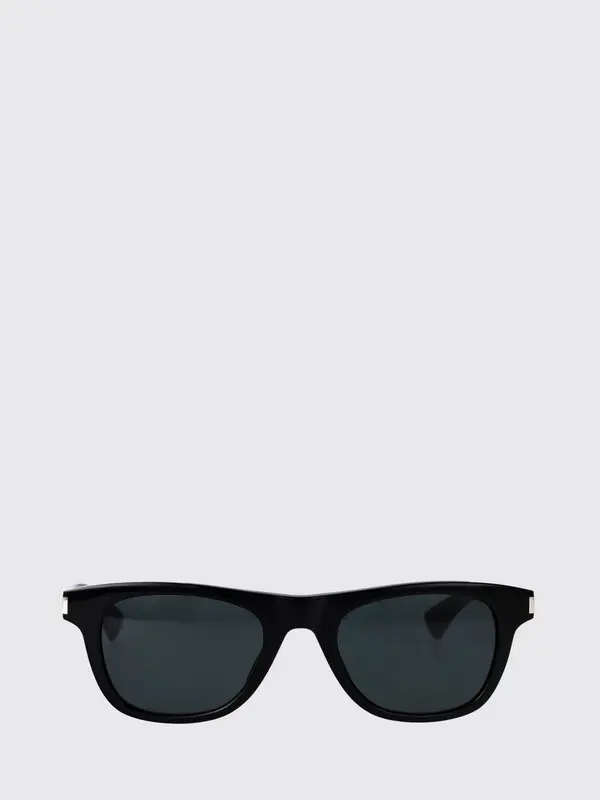 Saint Laurent Acetate Aviator Sunglasses With Rectangular Shape