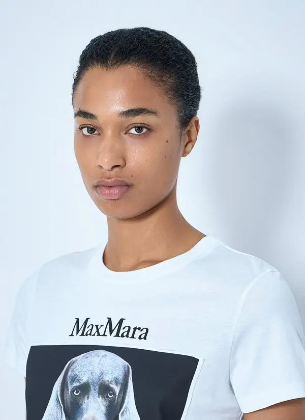Max Mara Graphic Print T-shirt