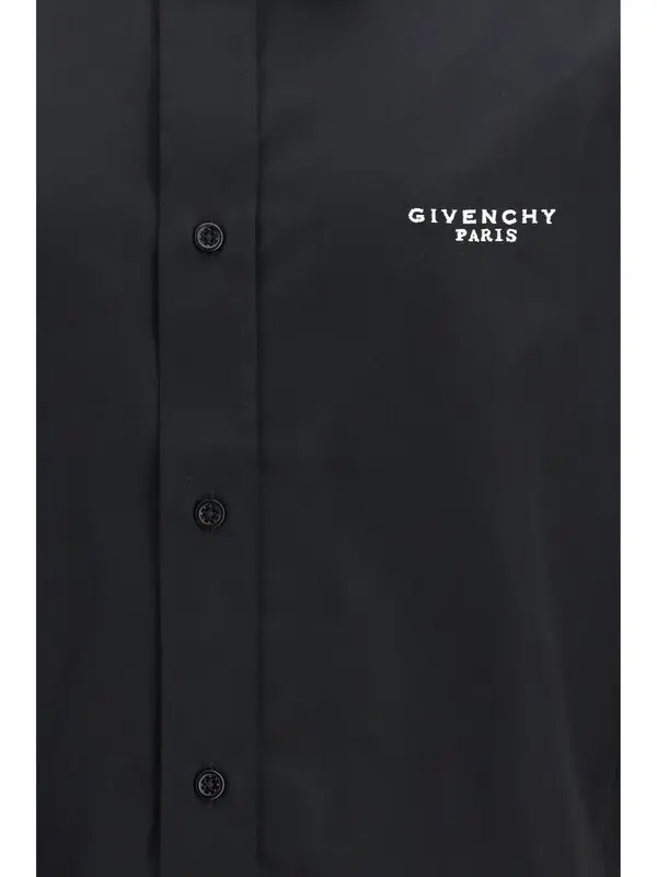 Givenchy Embroidered Poplin Shirt