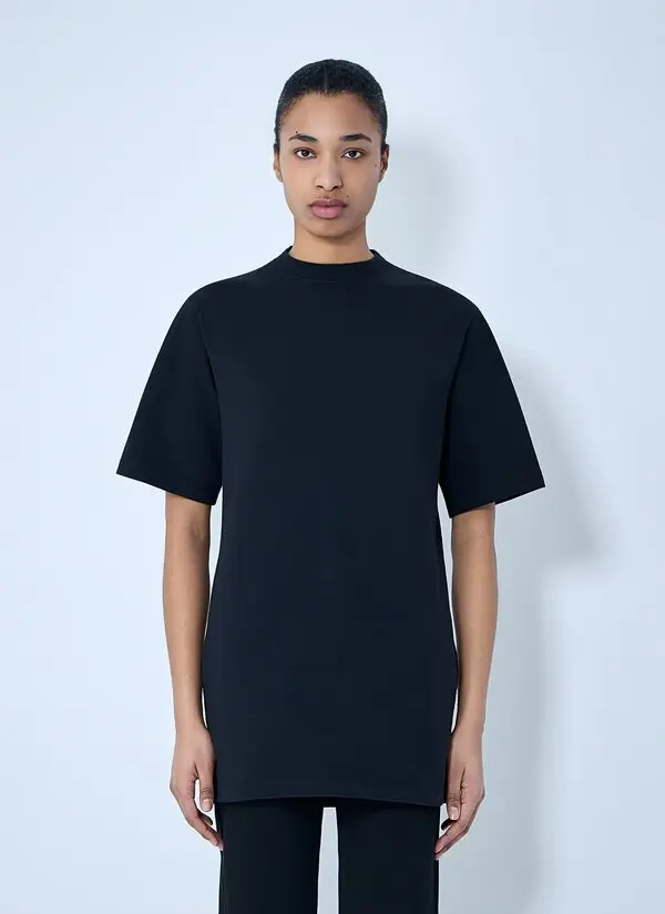 Phoebe Philo Cotton Big T-shirt - Black
