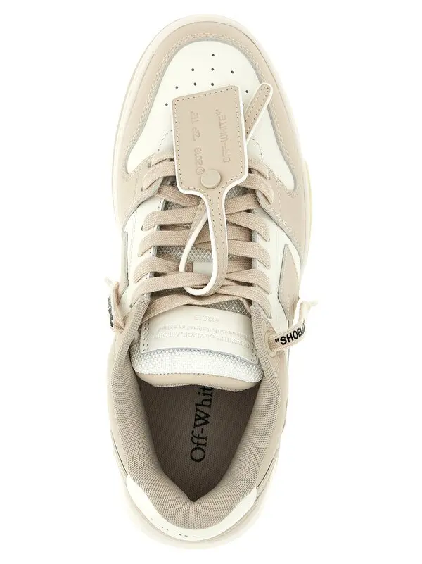 Off-White Out Of Office Leather Sneakers - Cream