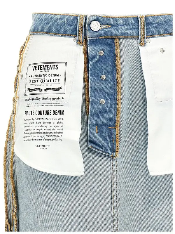 Vetements Inside-out' Skirt