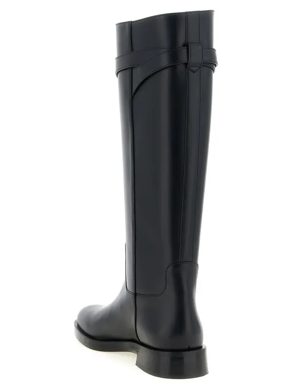 Valentino Garavani Vlogo Signature Boots - Black