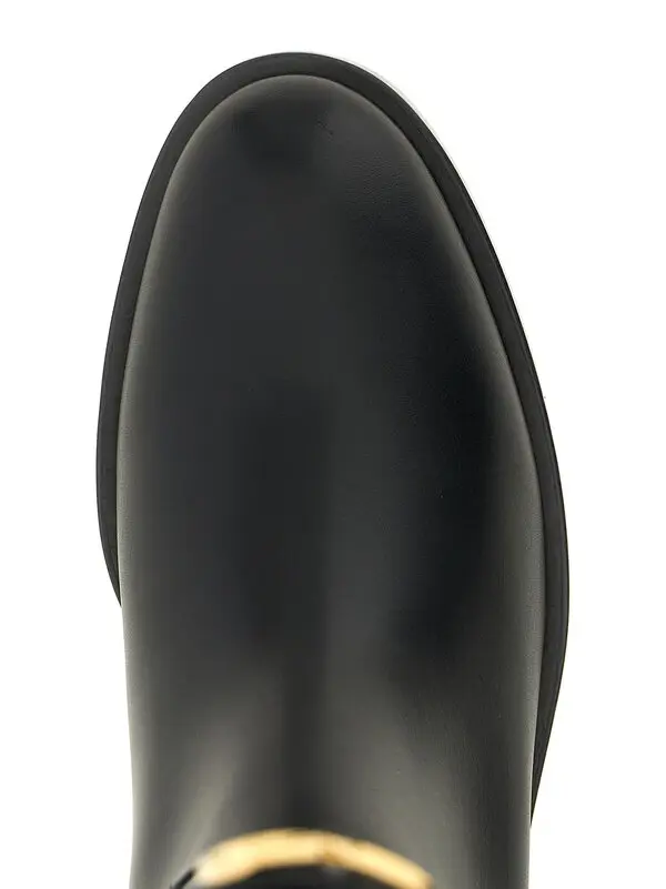 Valentino Garavani Vlogo Signature Boots - Black