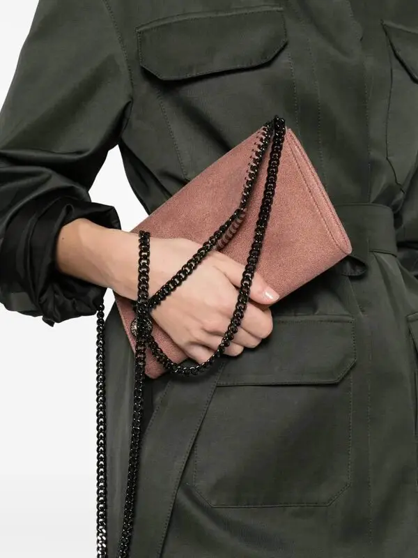 Stella McCartney Mini Shoulder Bag With Magnetic Closure - Red