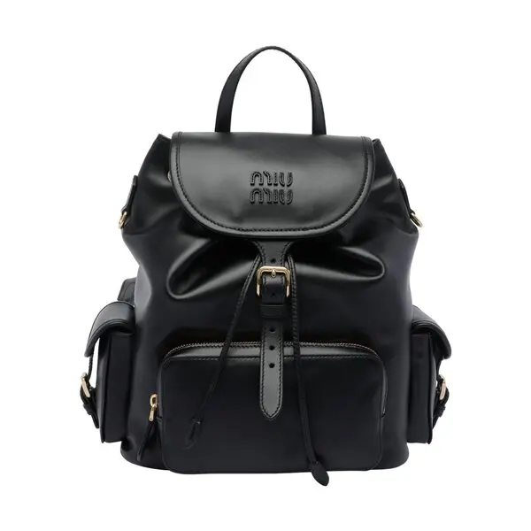 Miu Miu Logo Backpack