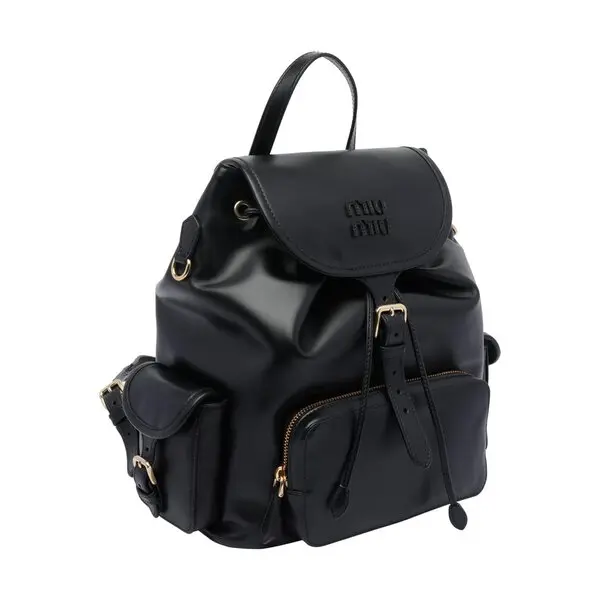 Miu Miu Logo Backpack