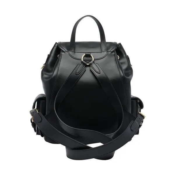 Miu Miu Leather Logo Backpack
