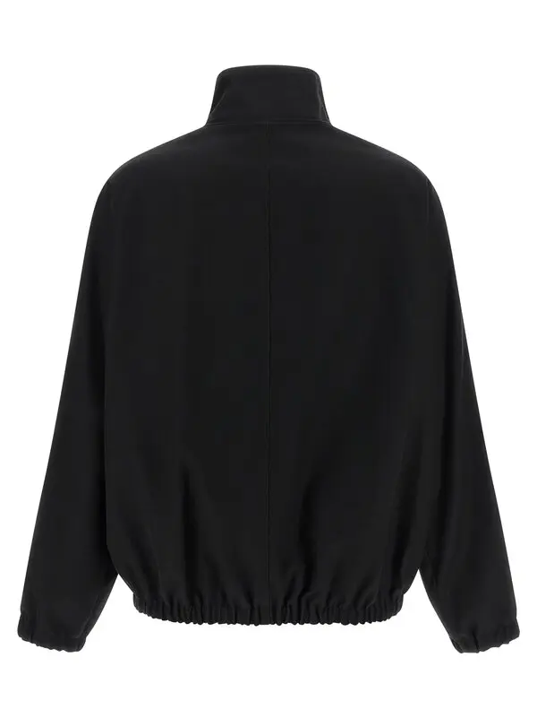 COURREGES Buckle Zipped Bomber' Jacket