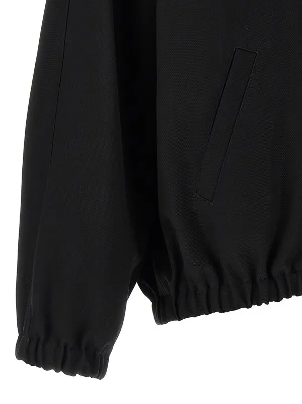 COURREGES Buckle Zipped Bomber' Jacket