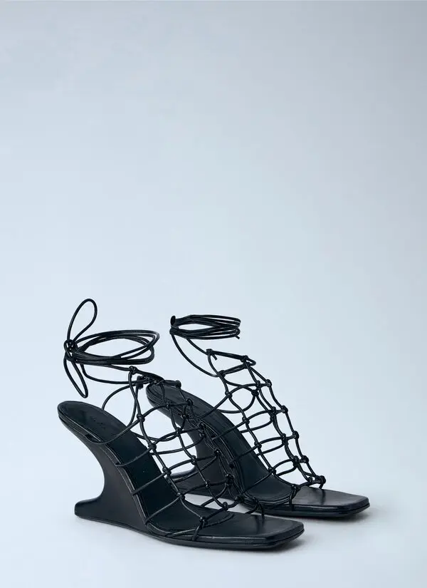 Rick Owens Web Cantilever 8 Sandals
