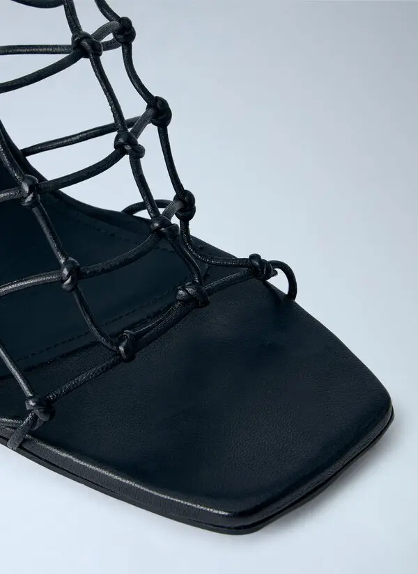 Rick Owens Web Cantilever 8 Sandals