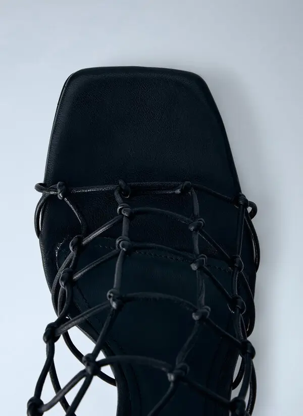 Rick Owens Web Cantilever 8 Sandals