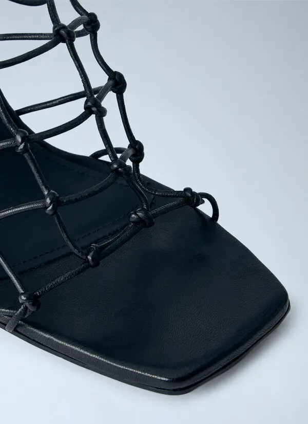Rick Owens Web Cantilever 8 Sandals