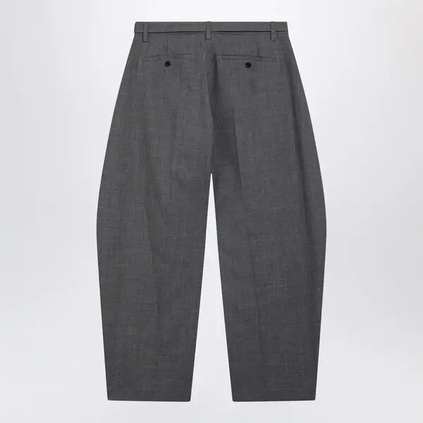 Sacai Wool Trousers With Belt