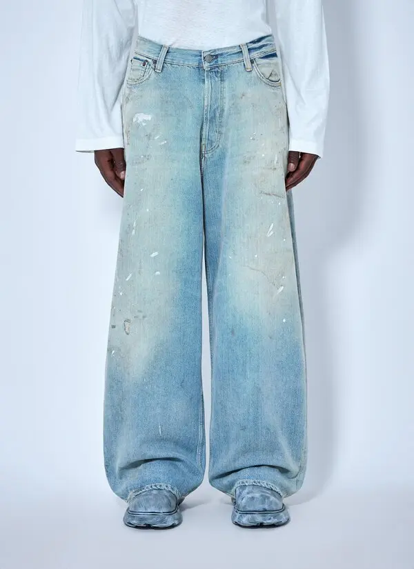 Acne Studios Trafalgar Loose Fit Jeans - Blue