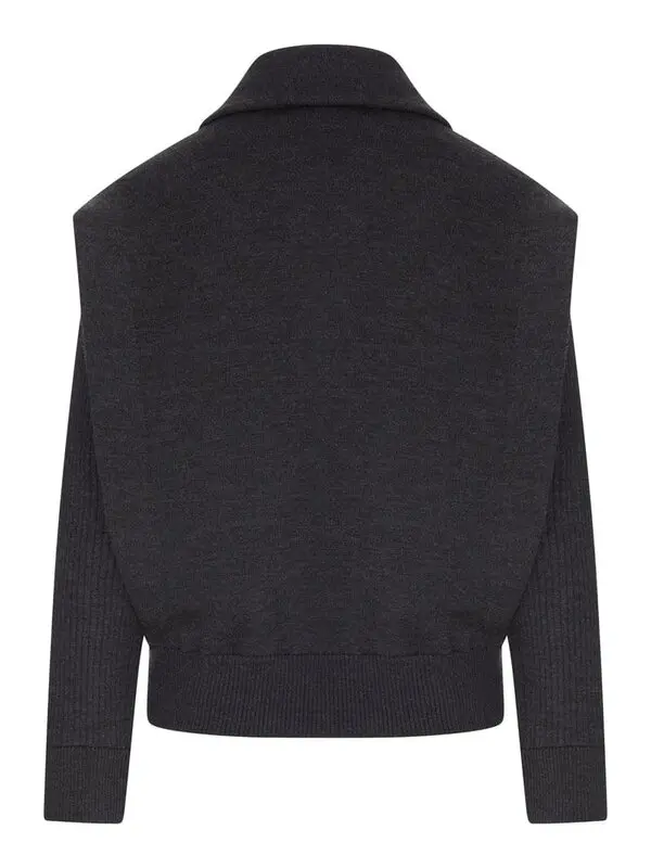 Giorgio Armani Padded Bomber Jacket - Multicolor