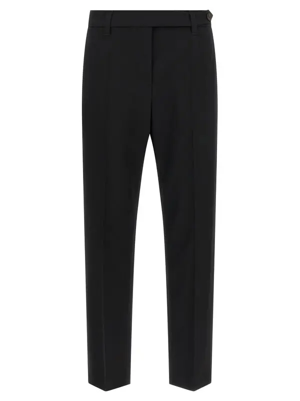 Brunello Cucinelli Monile' Pants - Black