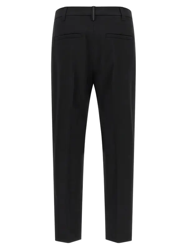 Brunello Cucinelli Monile' Pants - Black