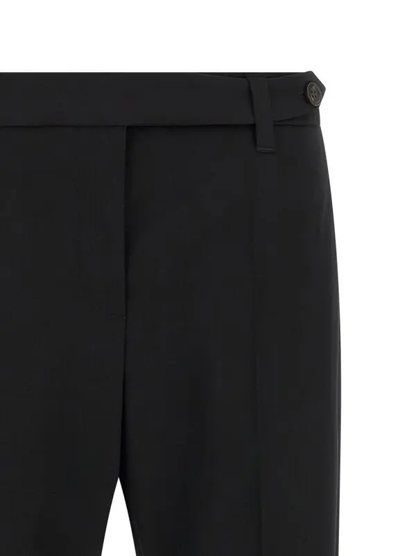 Brunello Cucinelli Monile' Pants - Black